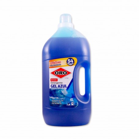 Oro Detergente Basic Gel Azul - 4,05L - Cestaclick.es